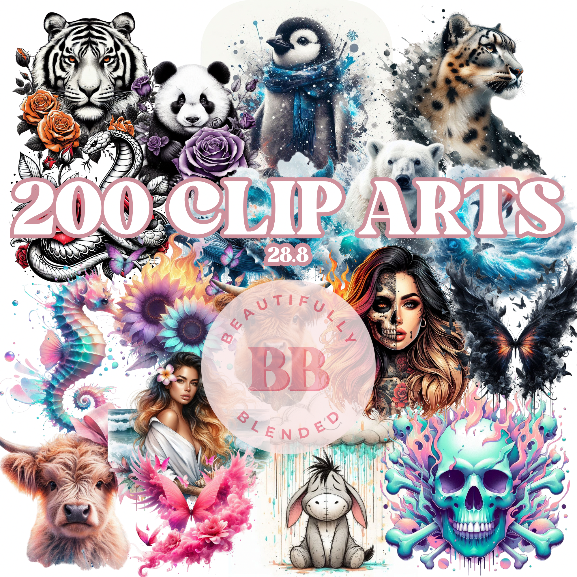 SALE!!!! CLIP ART BUNDLE 4 – Beautifully Blended PTY LTD